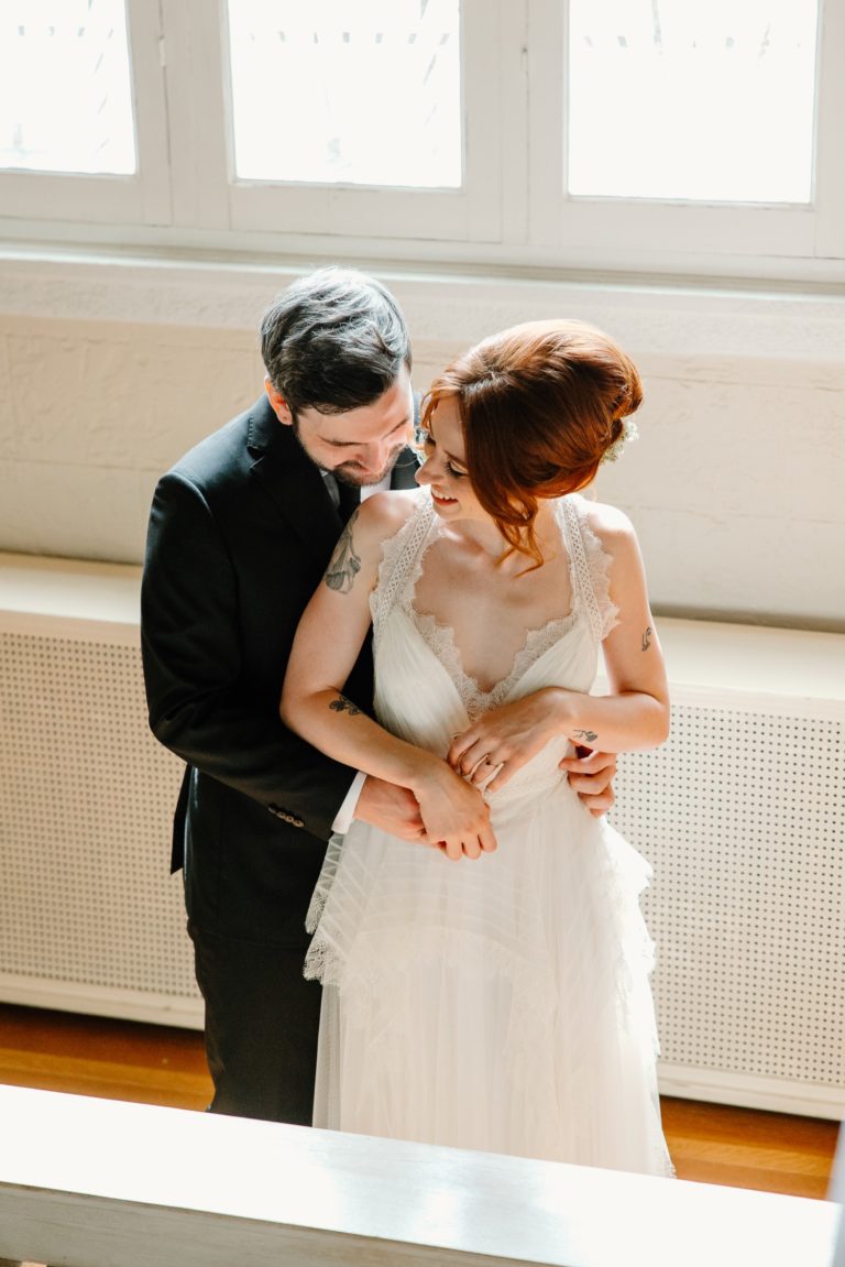 Edgy Chicago Wedding at Colvin House by Emma Petersen