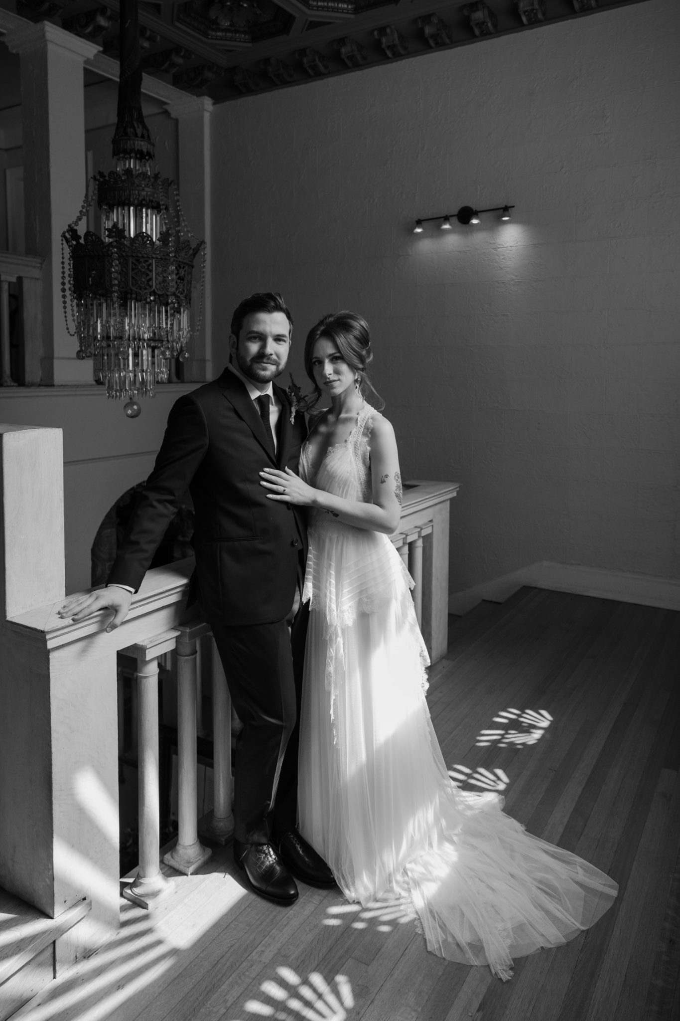 Edgy Chicago Wedding at Colvin House by Emma Petersen