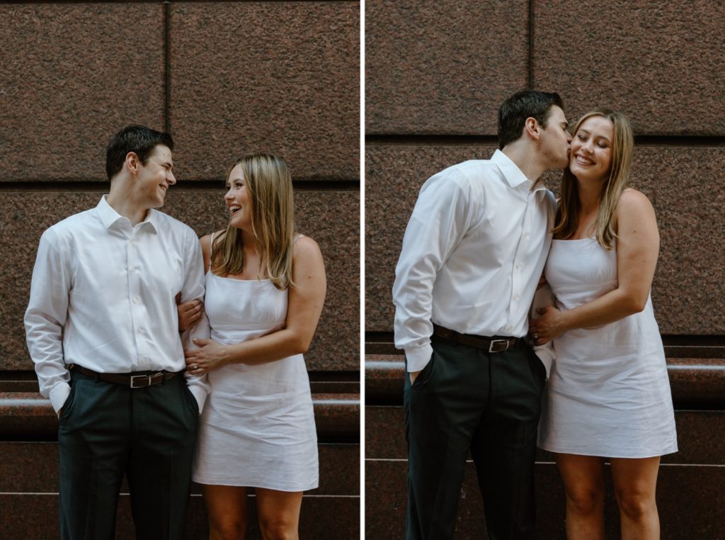 City Engagement Photos in Downtown Chicago | Emma Petersen