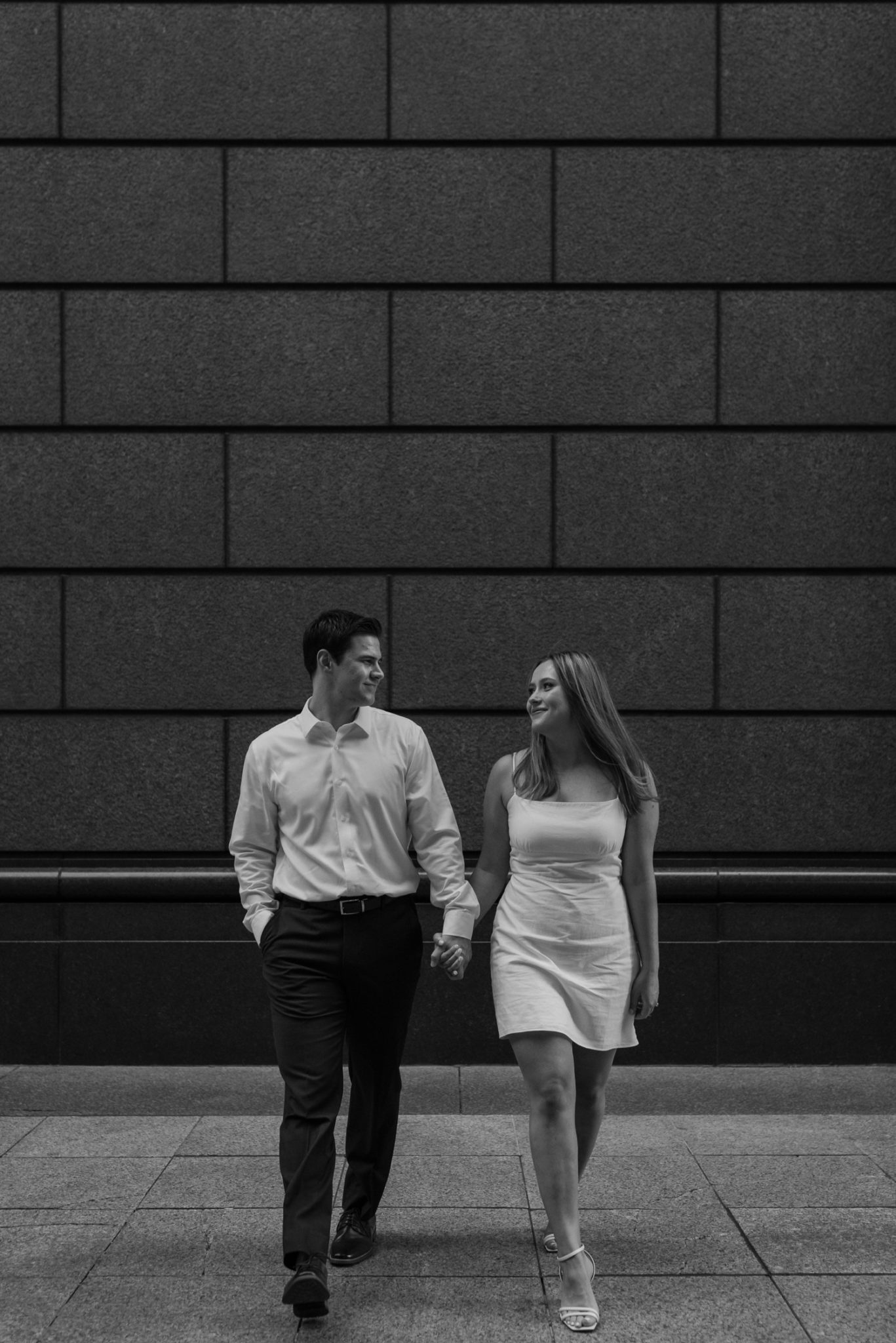 City Engagement Photos in Downtown Chicago | Emma Petersen