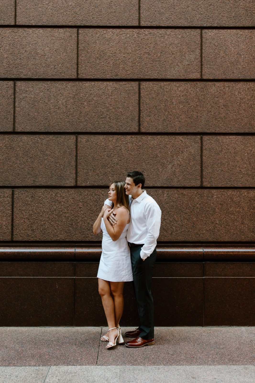 City Engagement Photos in Downtown Chicago | Emma Petersen