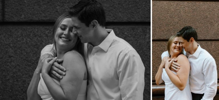 City Engagement Photos in Downtown Chicago | Emma Petersen
